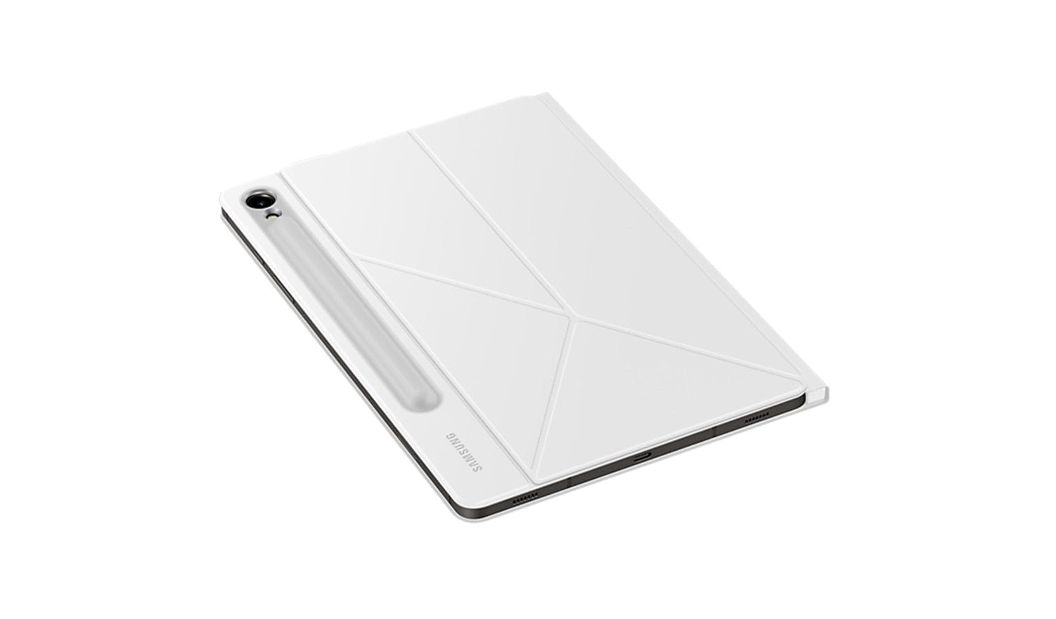 Samsung Ef Bx710pwegww Galaxy Tab S9 Smart Book Cover White Harvey