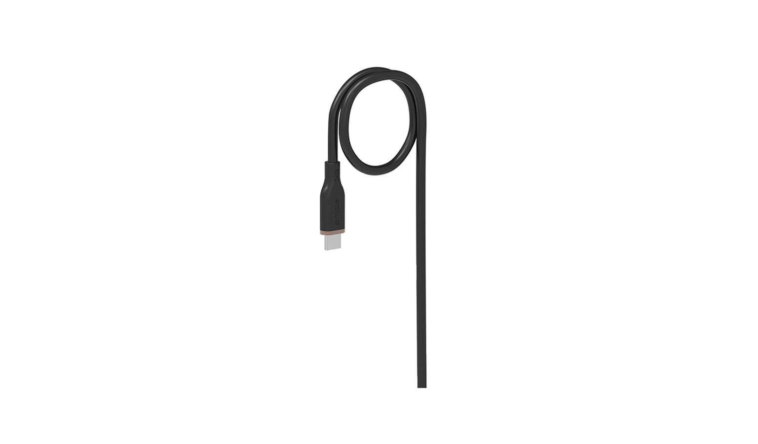 Mazer FLEX-C2240 USBC-UBC 240W Cable - Black | Harvey Norman Singapore