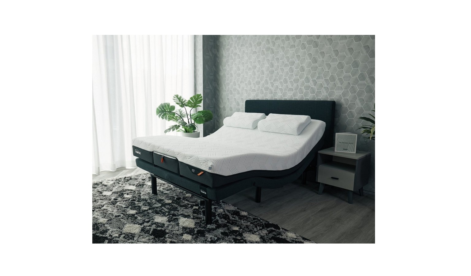 Tempur® Aspire Adjustable Bed (Tempur® Form Original 22 Firm Mattress ...