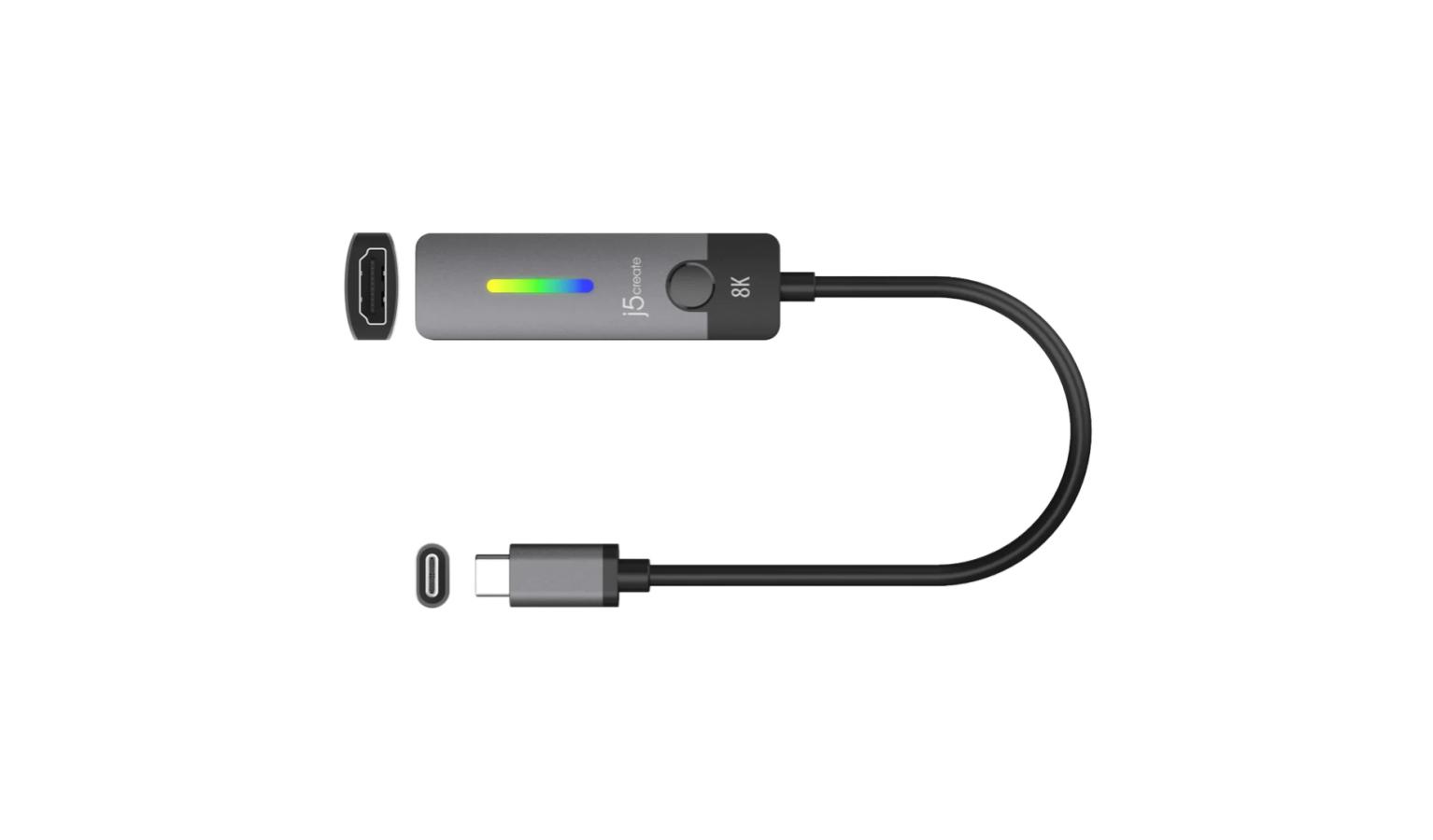 J5 Create USB-C to HDMI 2.1 8K Adapter JCA157 | Harvey Norman Singapore