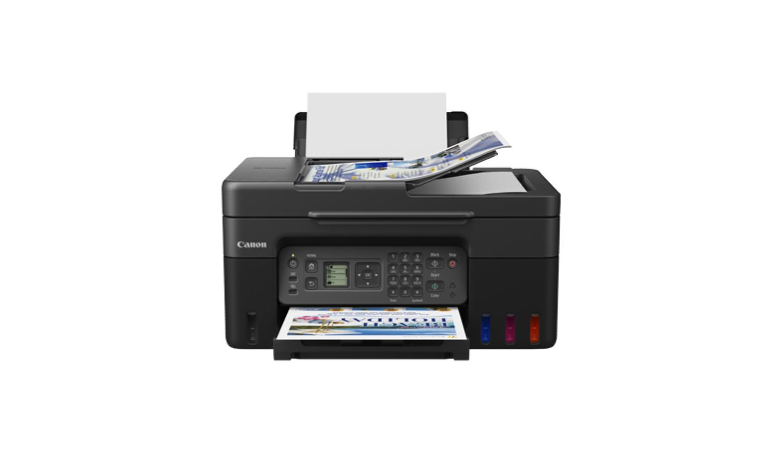 Canon Wireless Refillable Ink Tank Printer with Fax G4770 | Harvey ...