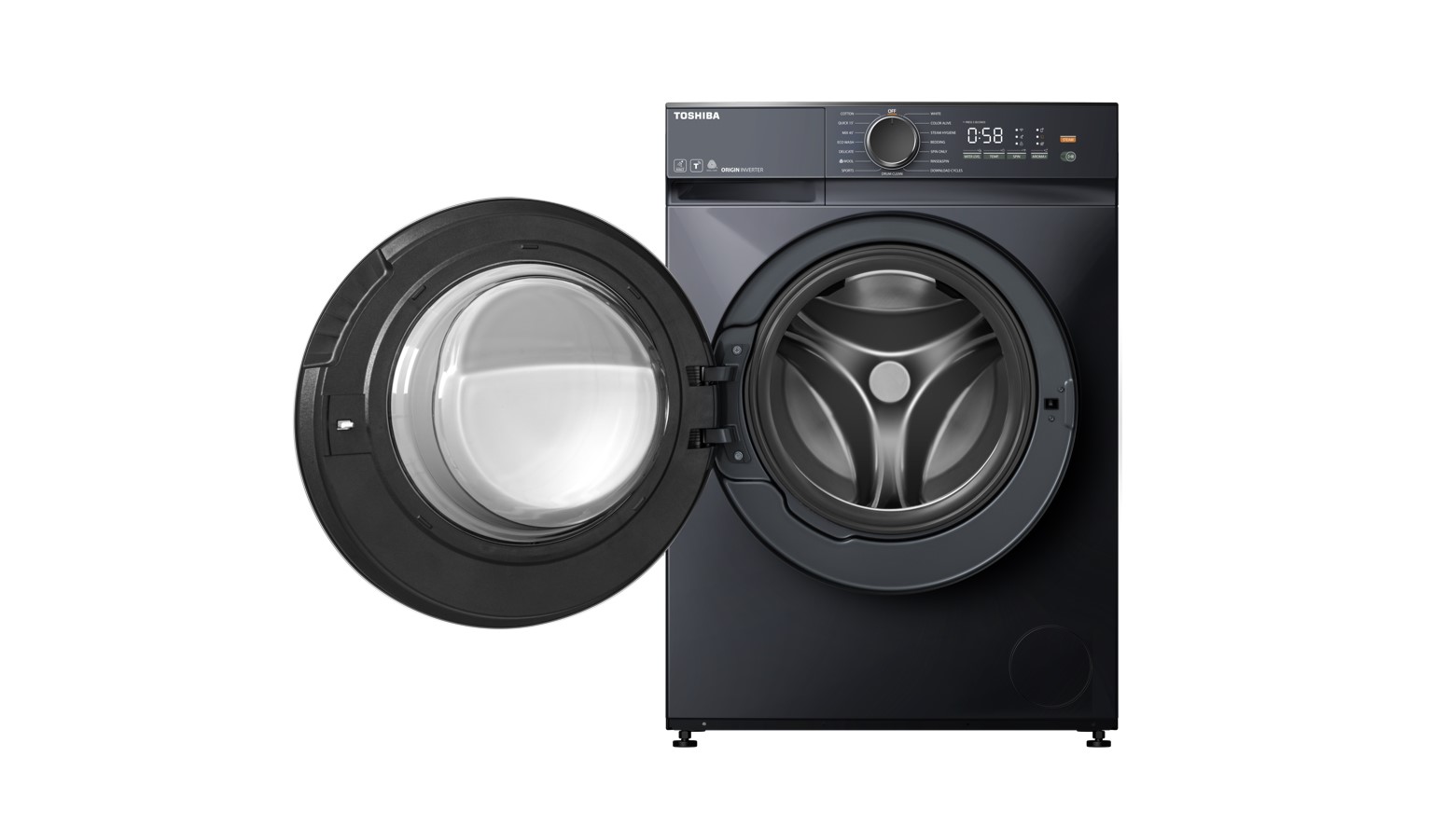 Toshiba 10.5KG Front Load Washing Machine - Morandi Gray (TW ...