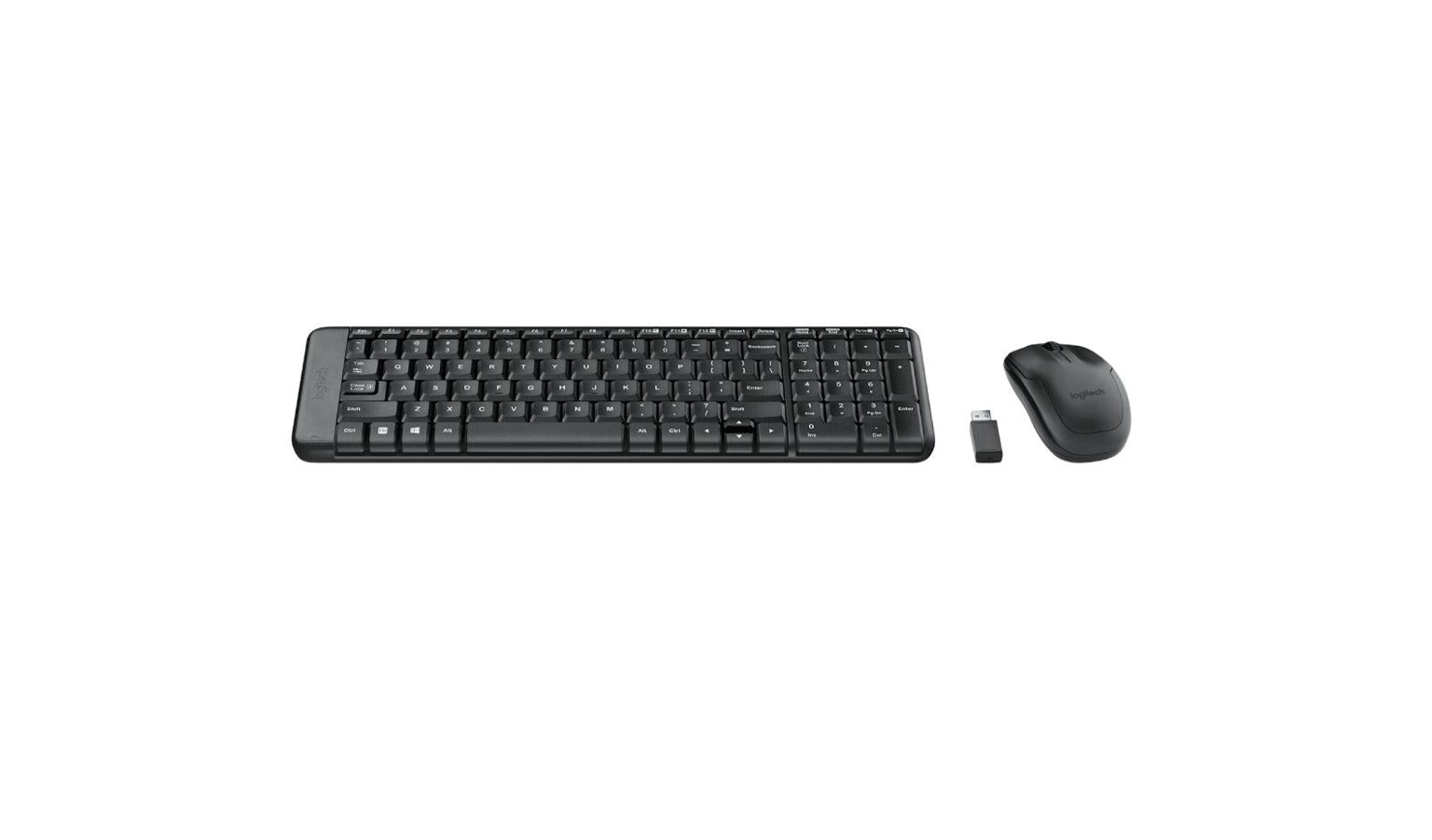 Logitech MK220 Wireless Keyboard and Mouse Combo - Black (920-003235 ...