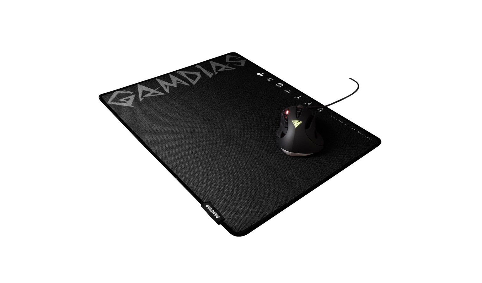 GAMDIAS GMM1510 NYX Control Mouse Pad (L) - Black | Harvey Norman Malaysia