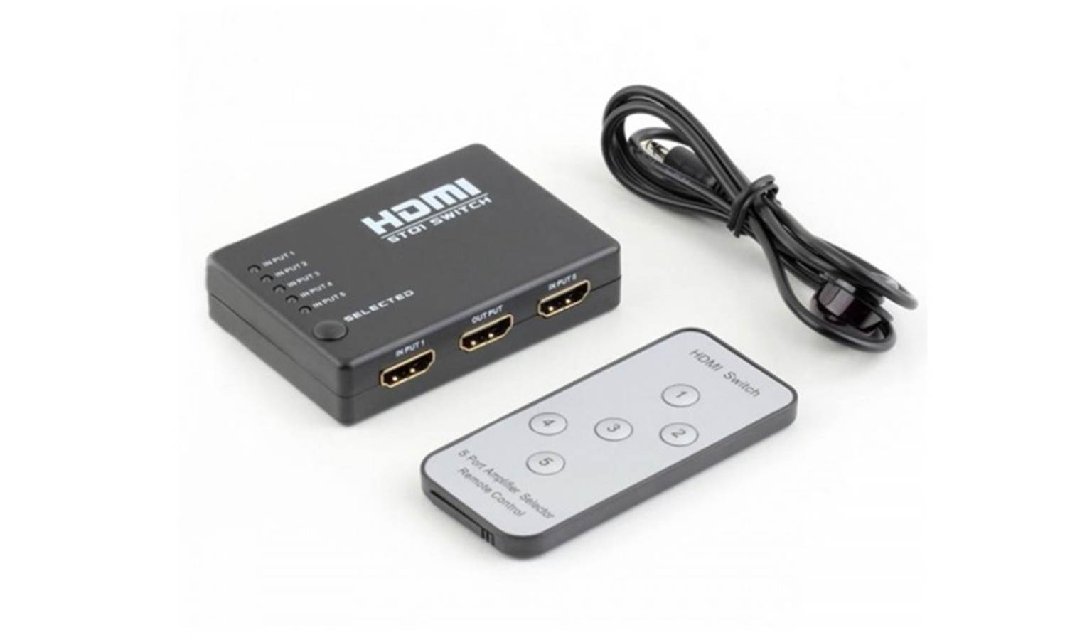 Vitar HDSW-23 5-in-1 HDMI Switcher | Harvey Norman Malaysia