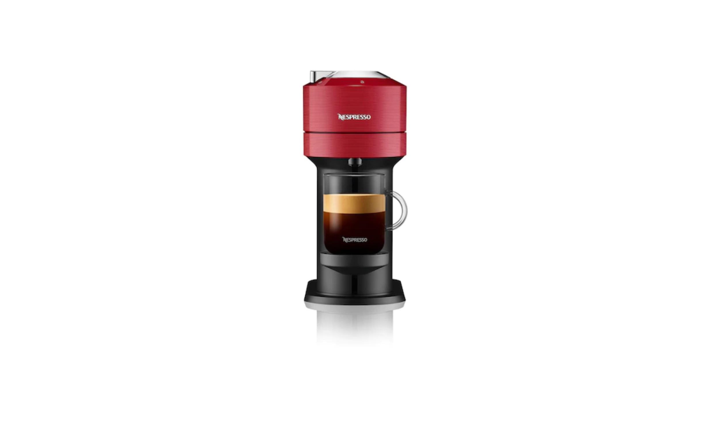 Nespresso Vertuo Next Coffee Machine - Cherry Red | Harvey Norman Malaysia
